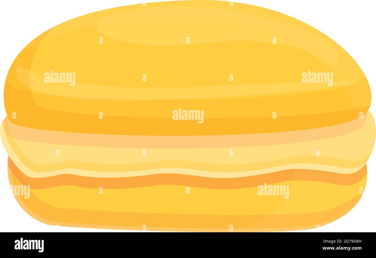 Macaroon icon cartoon vector. French dessert. Sweer macaron cake Stock ...