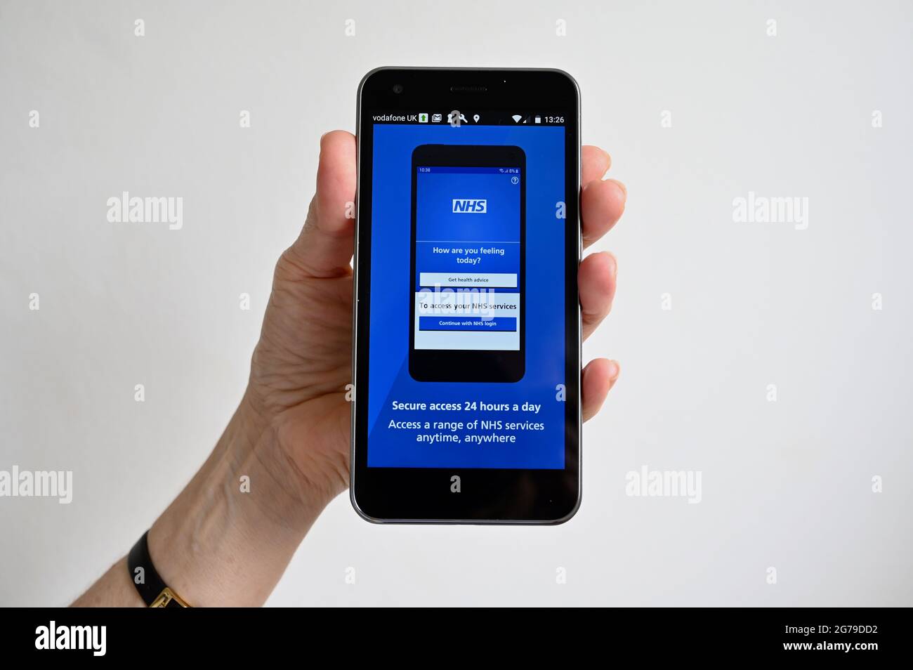 Nhs tech hi-res stock photography and images - Alamy