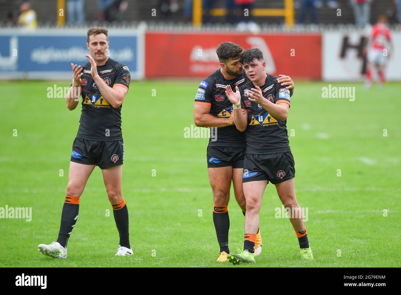 Castleford, England - 11 July 2021 - Alex Foster of Castleford Tigers ...