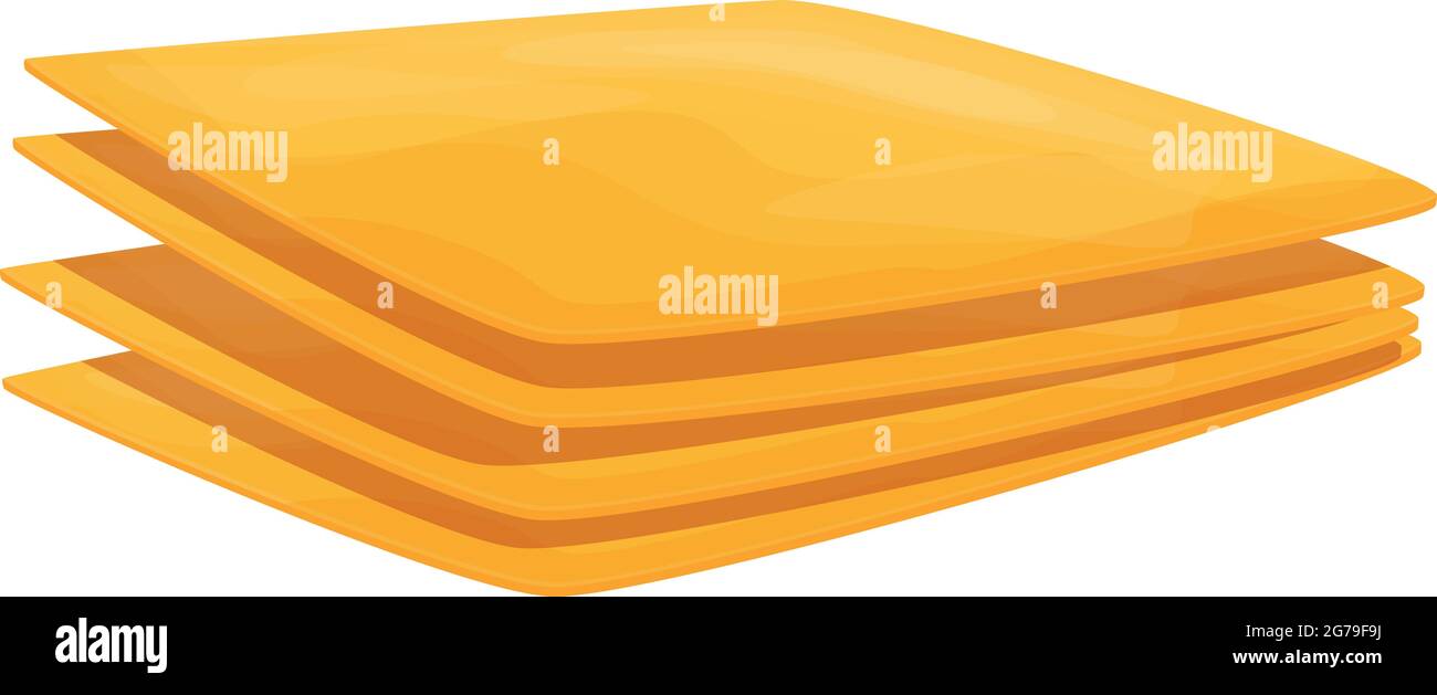 Lasagna slices icon cartoon vector. Lasagne pasta. Italian meat dish ...