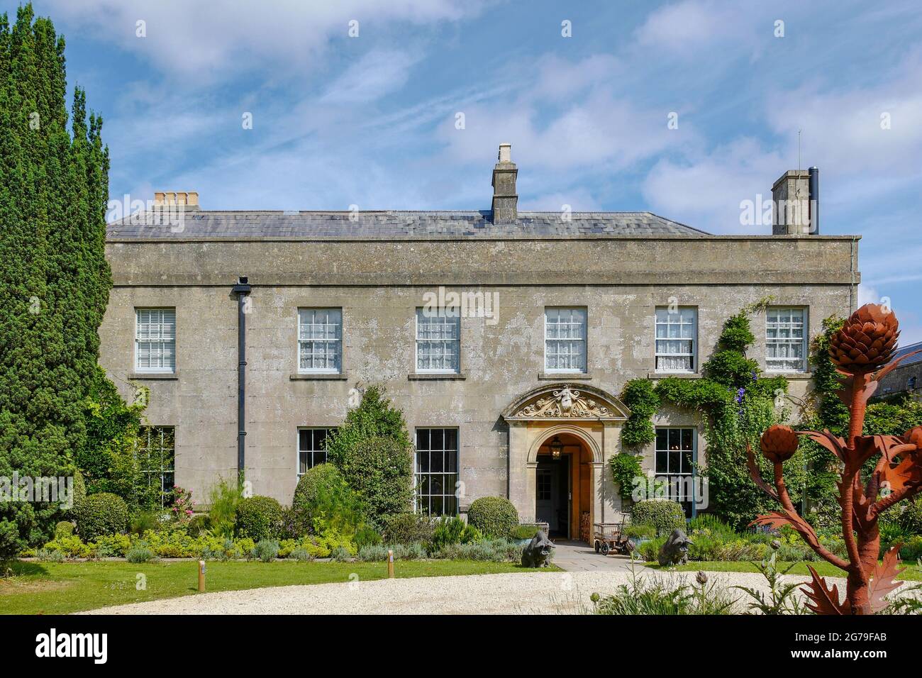 The Pig (Hotel) near Bath Stock Photo - Alamy