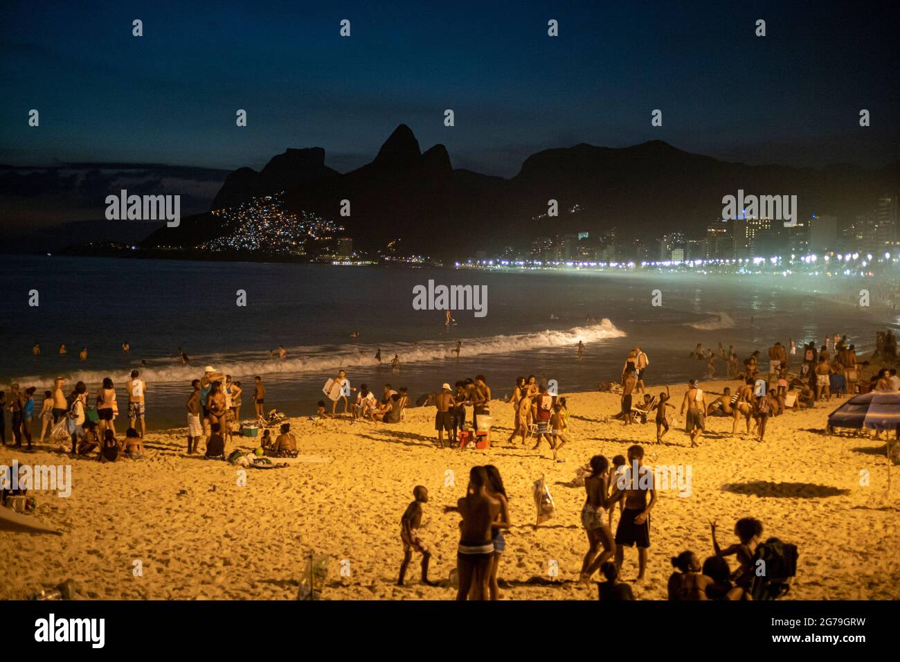 Brazil Beaches Night
