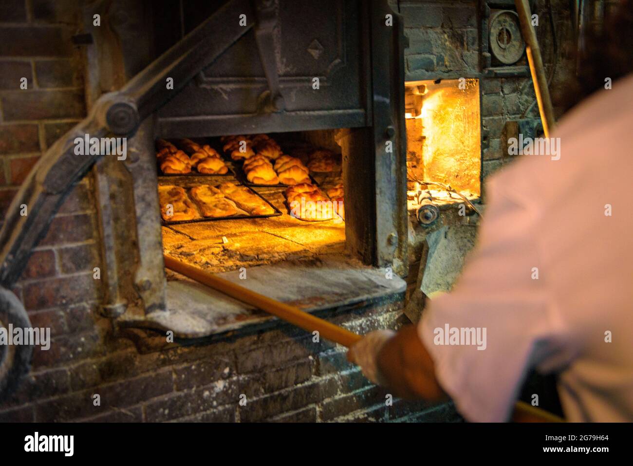 Cal Pujals bakery in Sant Boi de Lluçanès, one of the few bakeries with ...