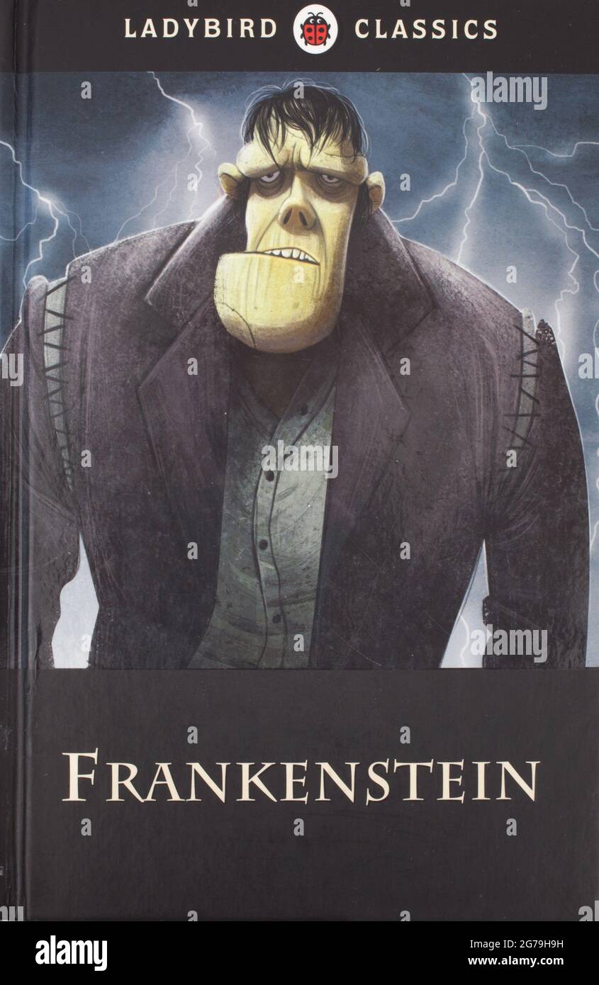 Frankenstein mary shelley cover hi-res stock photography and images - Alamy