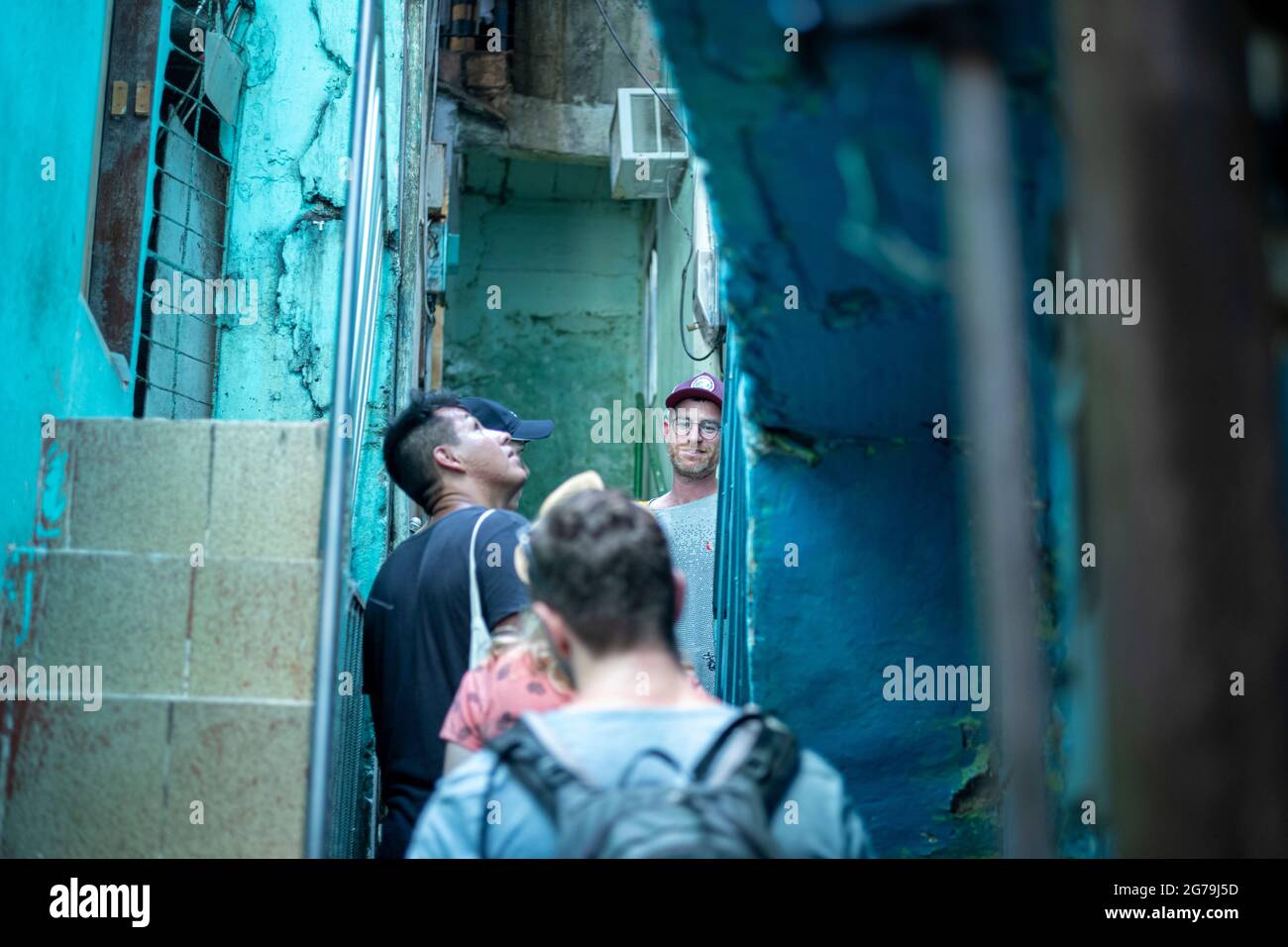Inside the Favela Villa Canoas in Rio de Janeiro, Brazil Stock Photo ...