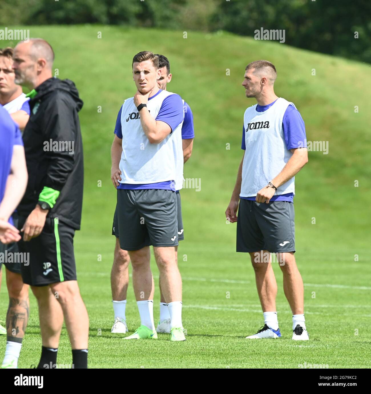 Tranent, Ormiston, East Lothian.Scotland. UK .12th July 21 Hibernian ...