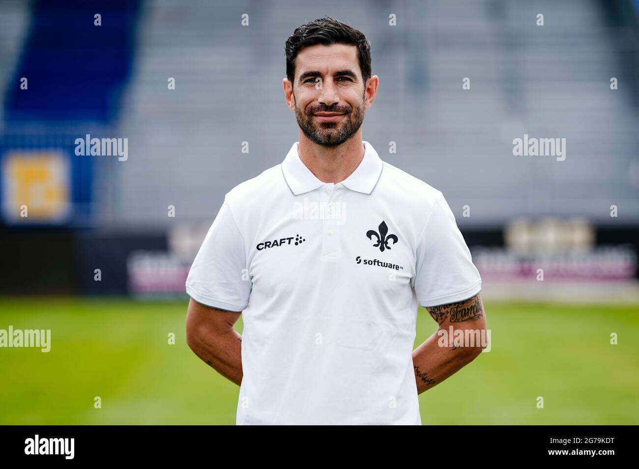 Darmstadt, Germany. 12th July, 2021. Darmstadt's co-trainer Ovid Hajou ...