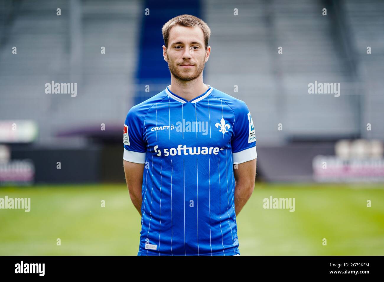 Darmstadt, Germany. 12th July, 2021. Darmstadt's Matthias Bader at the ...