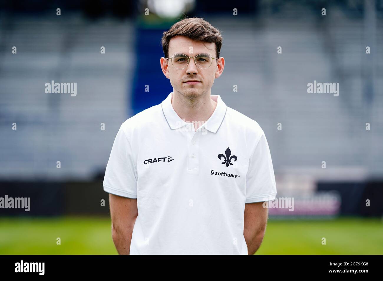 Darmstadt, Germany. 12th July, 2021. Darmstadt's co-trainer Maximilian ...