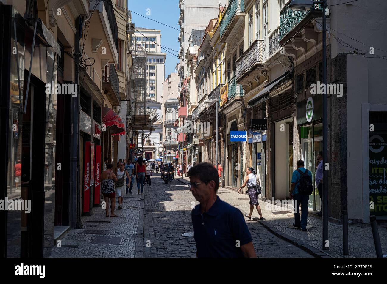 Rio downtown hi-res stock photography and images - Alamy