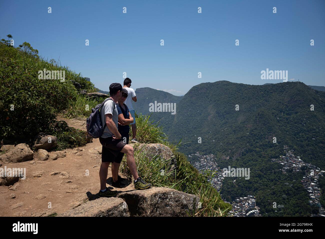 On Top of the Two Brothers Hill (Morro Dois IrmÃ£os) in Rio de Janeiro ...