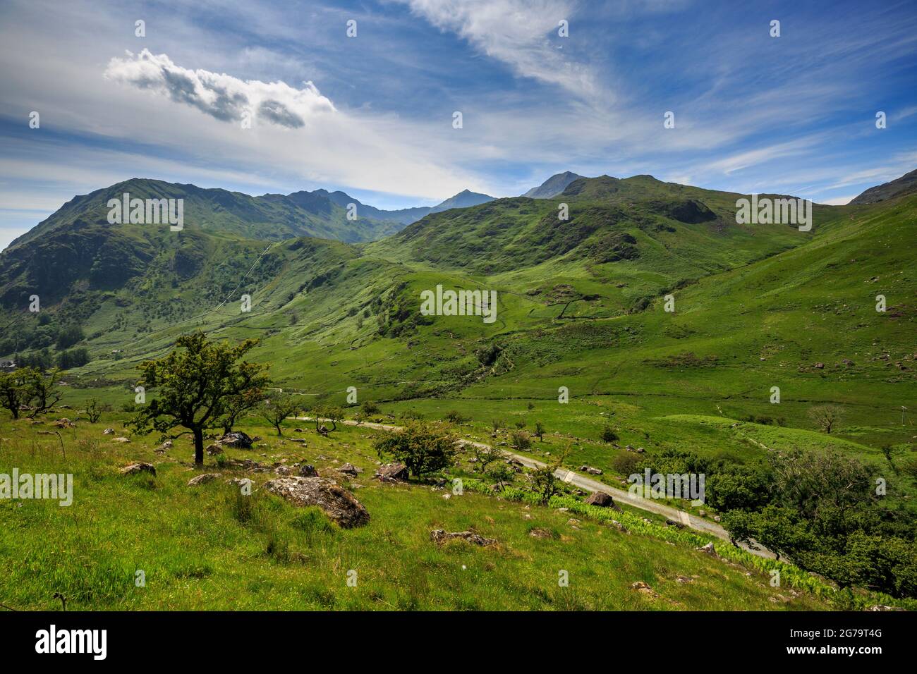 Llanberis mount snowdon hi-res stock photography and images - Alamy