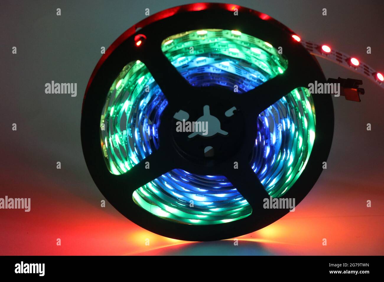 RGB light strip for festivals and house decorations Stock Photo - Alamy