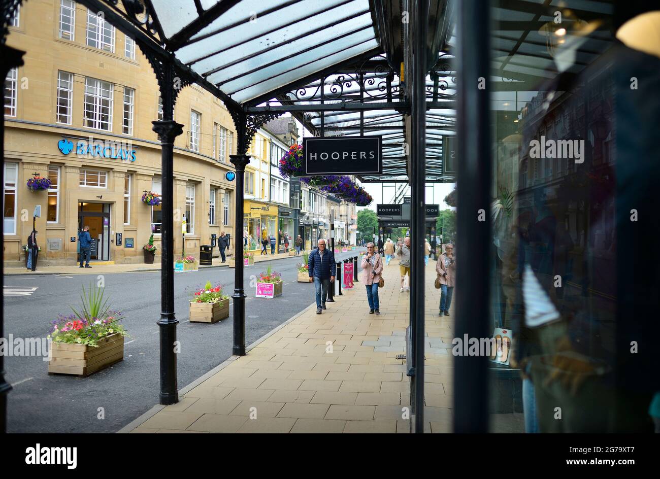 Harrogate Town Centre North Yorkshire England UK Stock Photo - Alamy