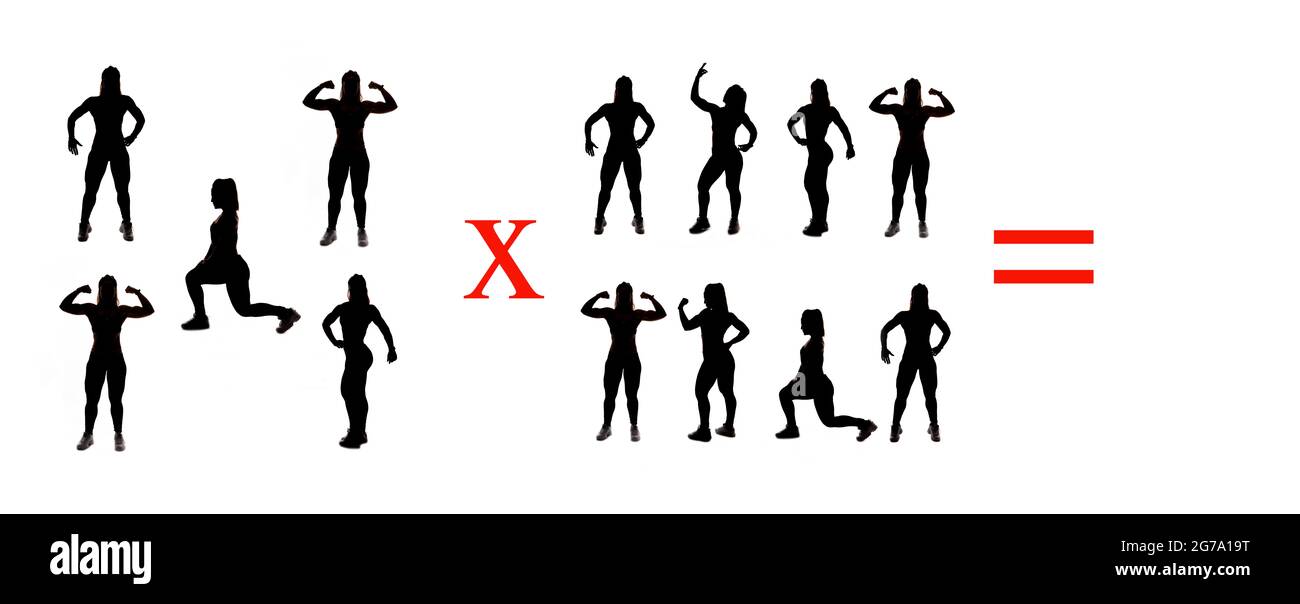 Simple mathematical computation with objects and people; arithmetic ...