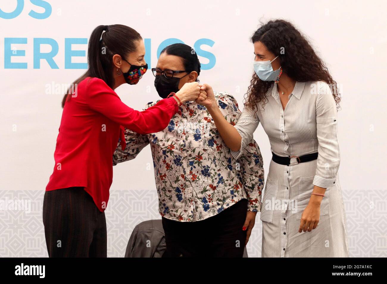 MEXICO CITY, MEXICO JULY 11: Mexico City's Mayor, Claudia Sheinbaum ...