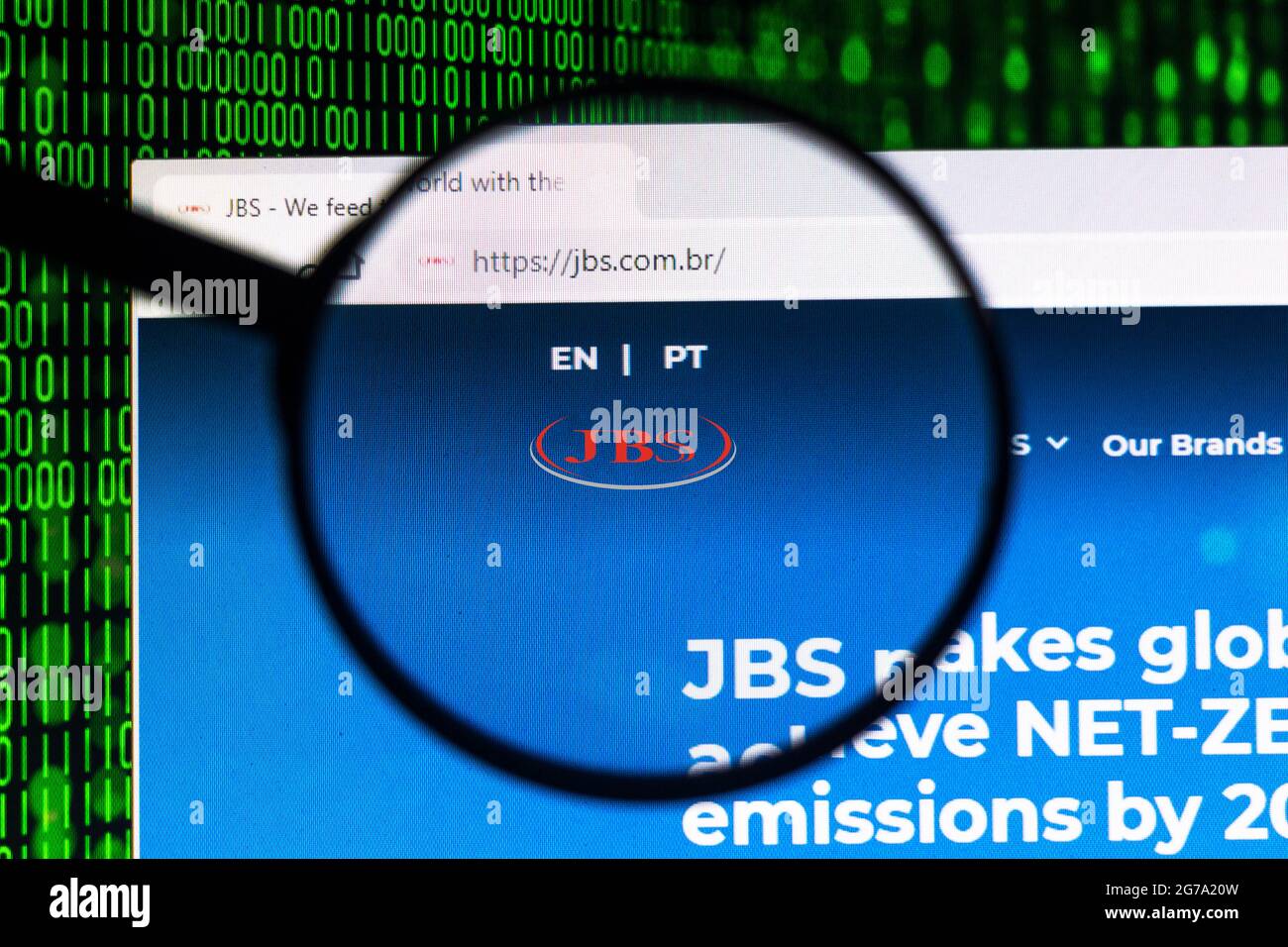 Jbs usa logo hi-res stock photography and images - Alamy