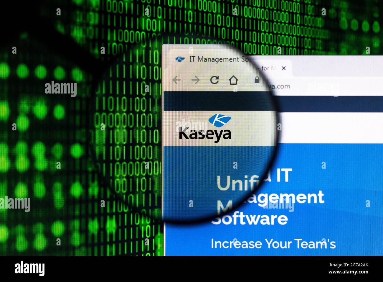 Kaseya website hi-res stock photography and images - Alamy