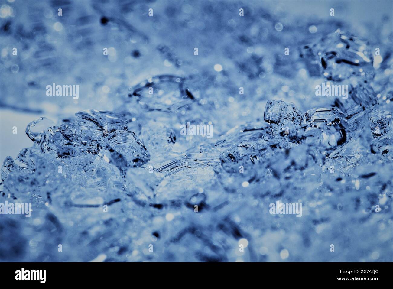 Beautiful background of ice crystals Stock Photo - Alamy