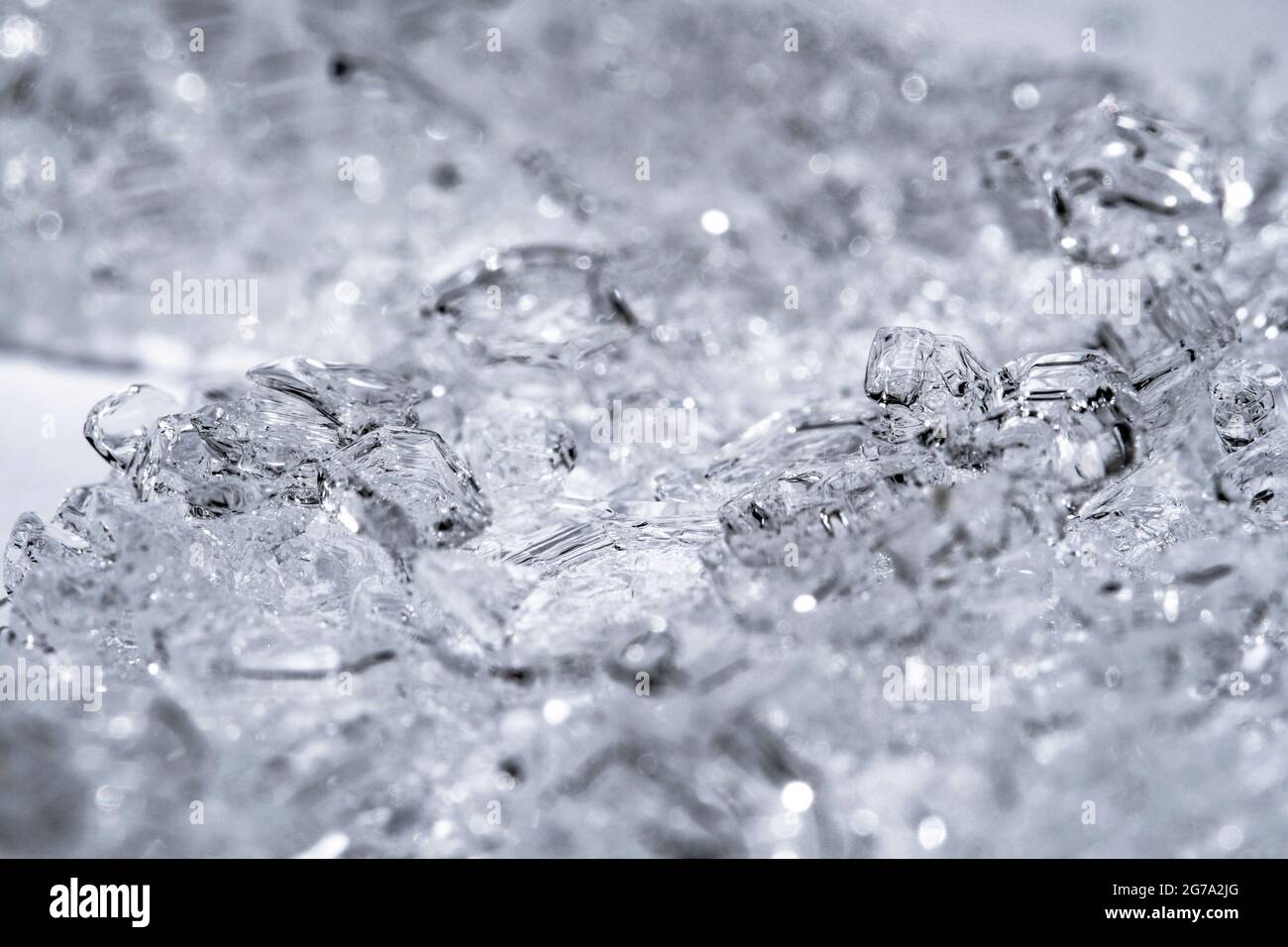 Beautiful background of ice crystals Stock Photo - Alamy
