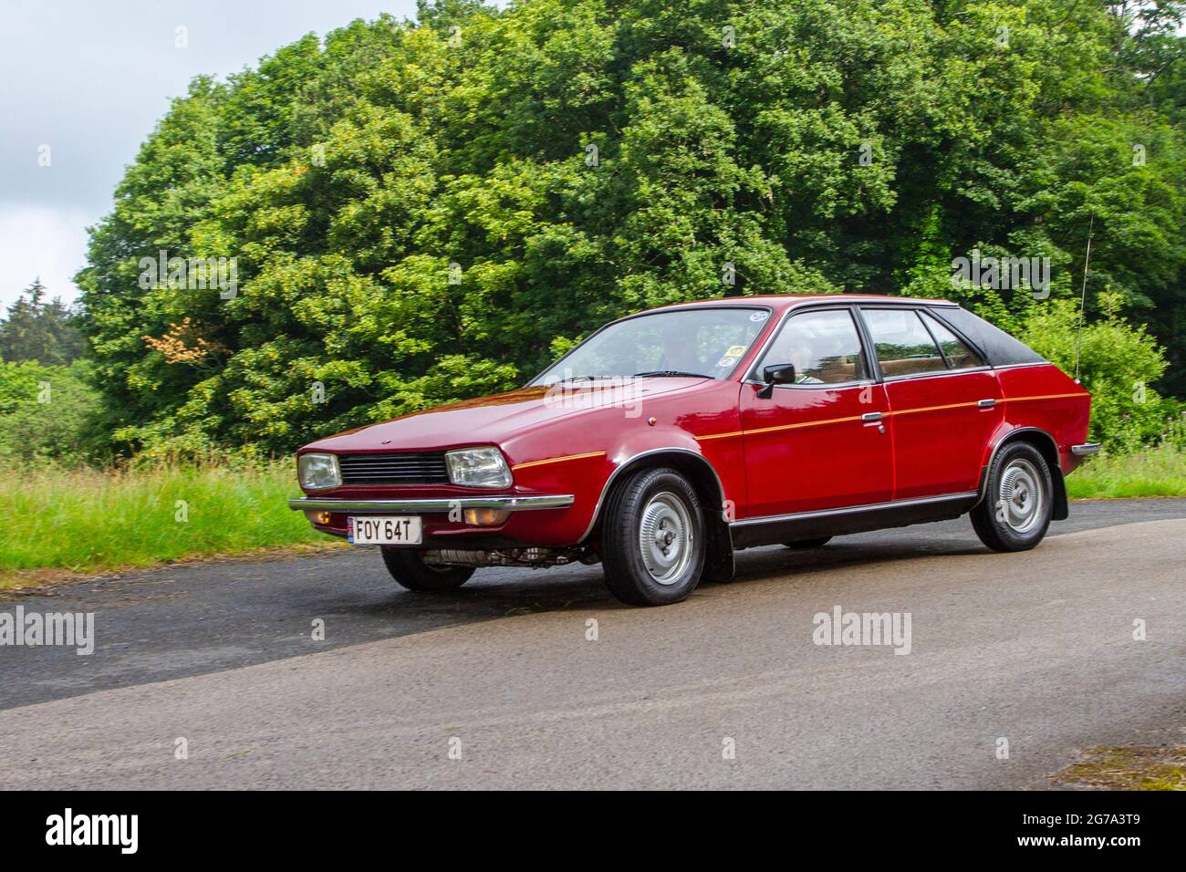 1979 70s red Austin Morris Princess HL Auto 2227cc petrol 4dr saloon en ...