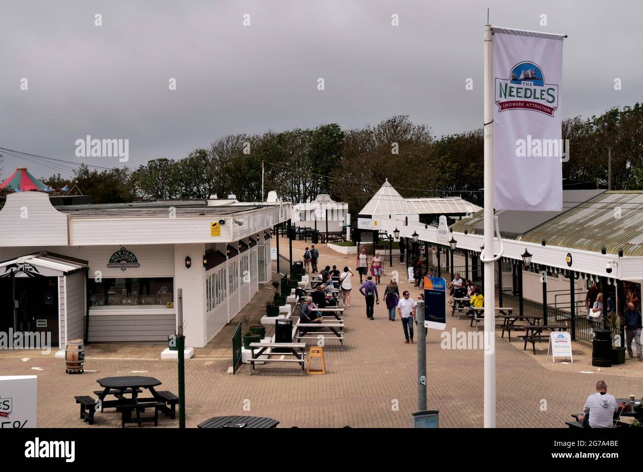 The Needles Landmark Attraction, Isle of Wight, Hampshire,England,UK ...