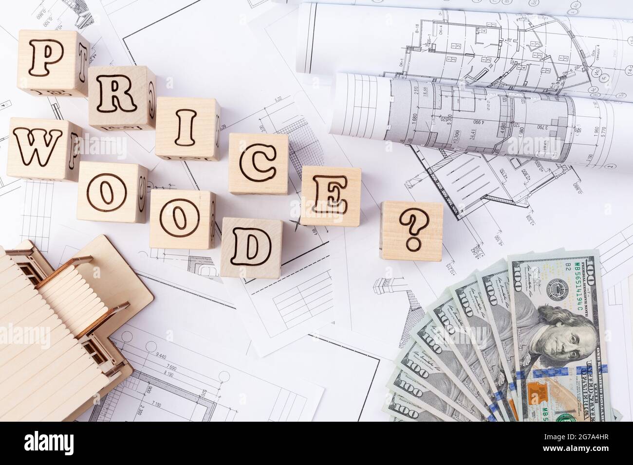rising tree prices in the construction of houses, the cost of wood ...