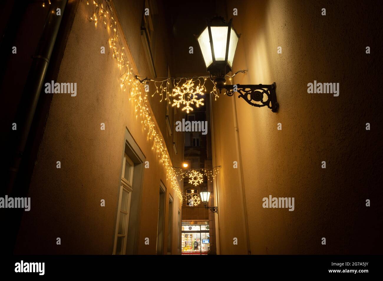 Christmas lighting at durlach hi-res stock photography and images - Alamy
