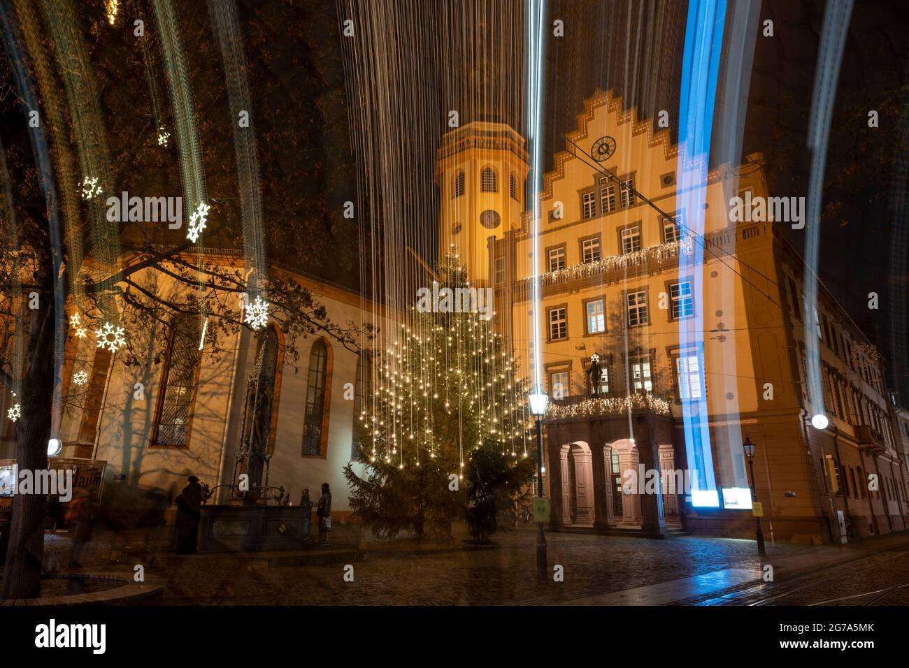 Germany, Baden-Wuerttemberg, Karlsruhe, the market square of the Durlach district Stock Photo ...