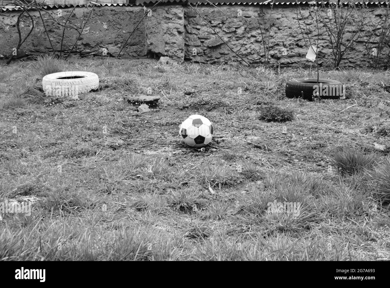 Outdoor playing Black and White Stock Photos & Images - Alamy