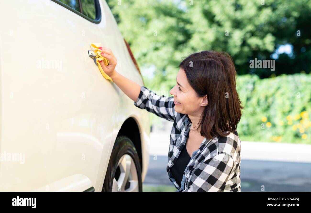 Car dry cleaner using hi-res stock photography and images - Alamy