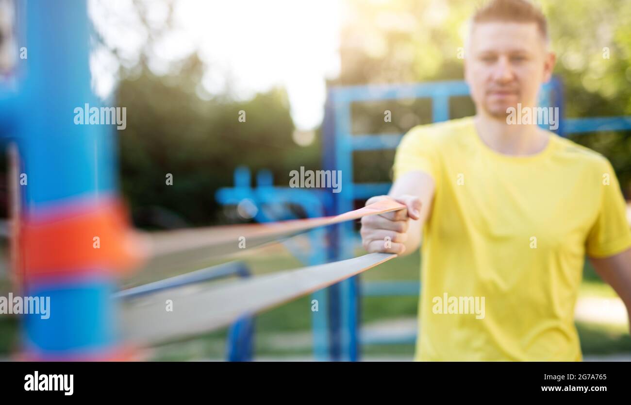 Elastic band wrist hi-res stock photography and images - Alamy