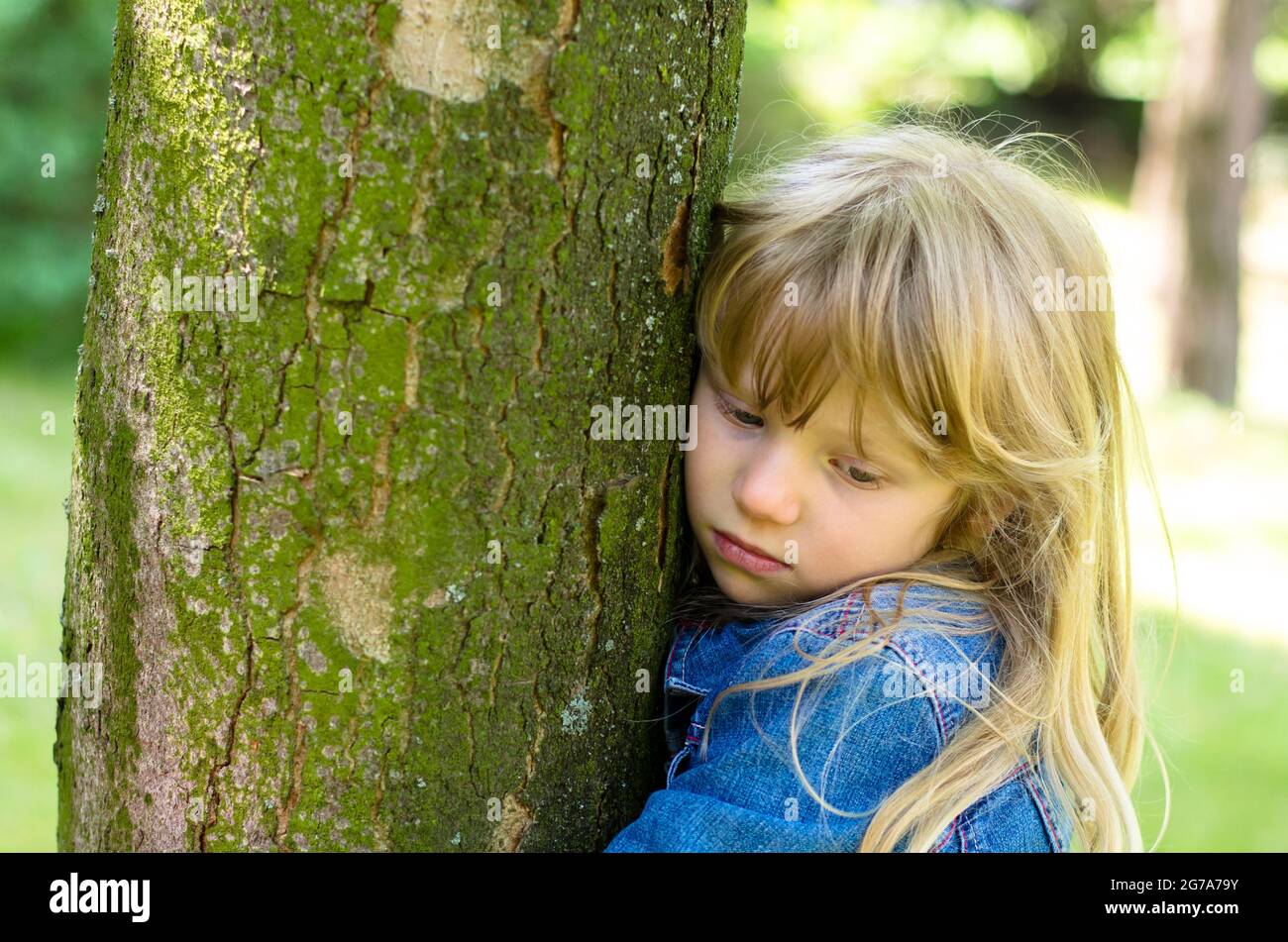 Leaned to the tree hi-res stock photography and images - Alamy