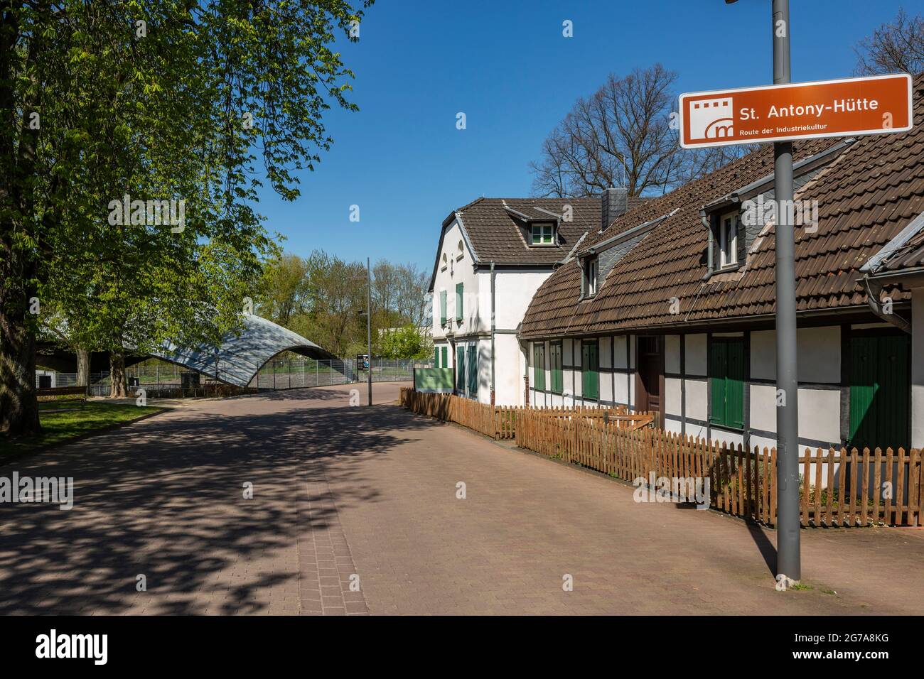 First iron hut first steel melt in the ruhr area hi-res stock ...