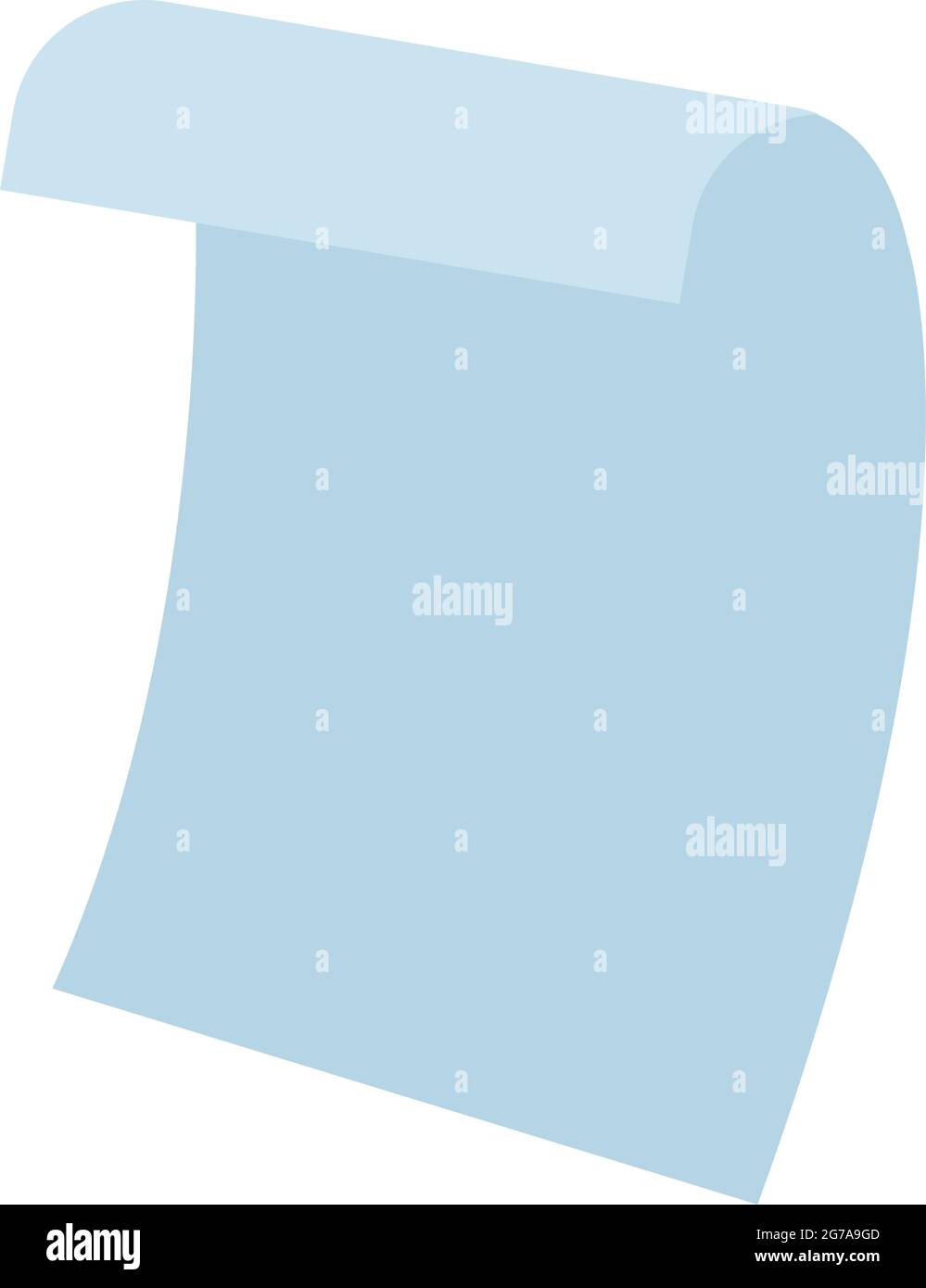 paper sheet icon on white background Stock Vector Image & Art - Alamy