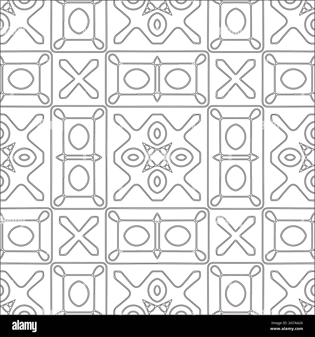 Vector geometric pattern. Repeating elements stylish background ...