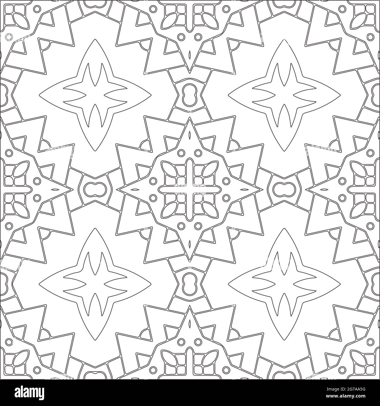 Vector geometric pattern. Repeating elements stylish background ...