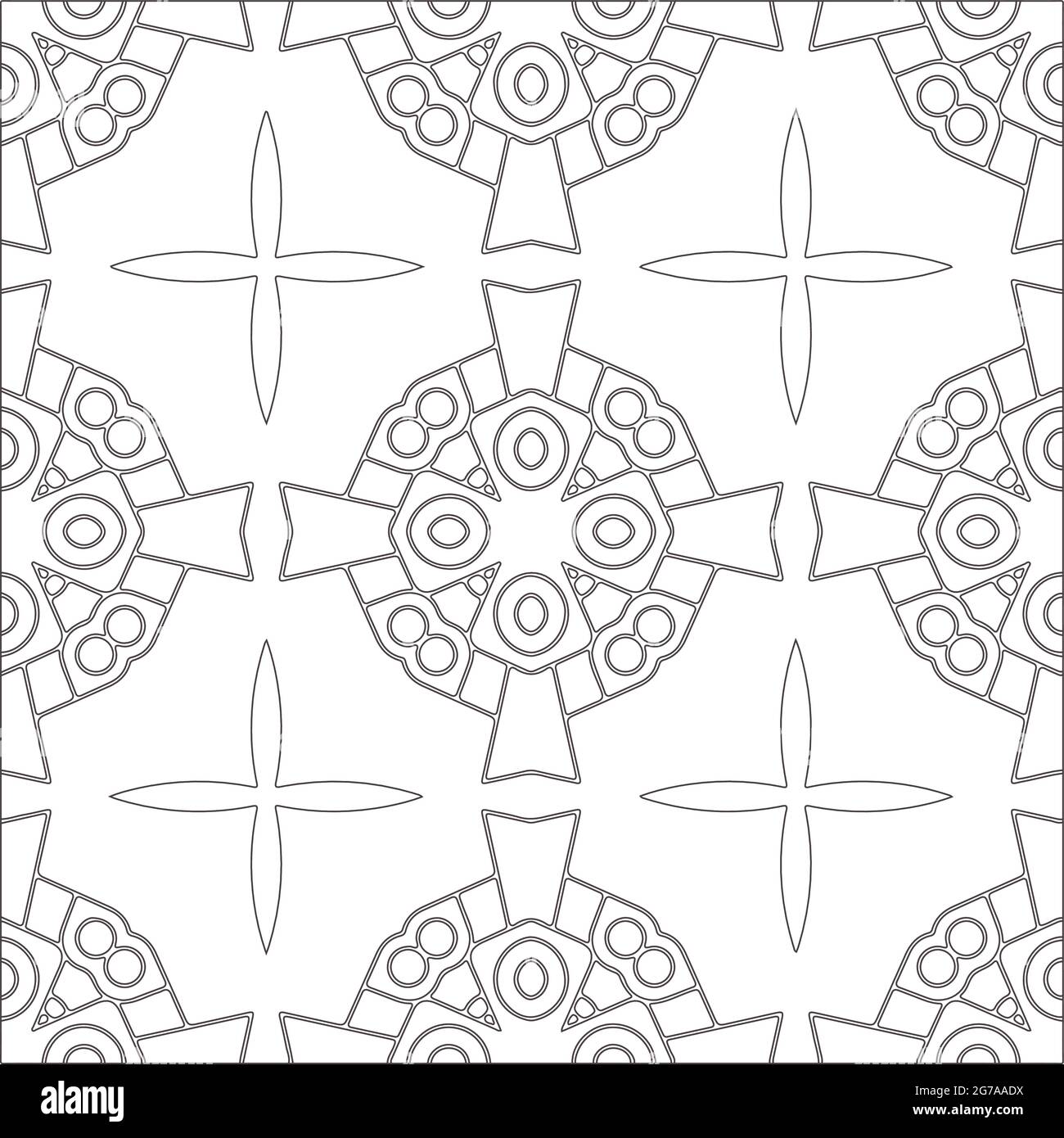 Vector geometric pattern. Repeating elements stylish background ...