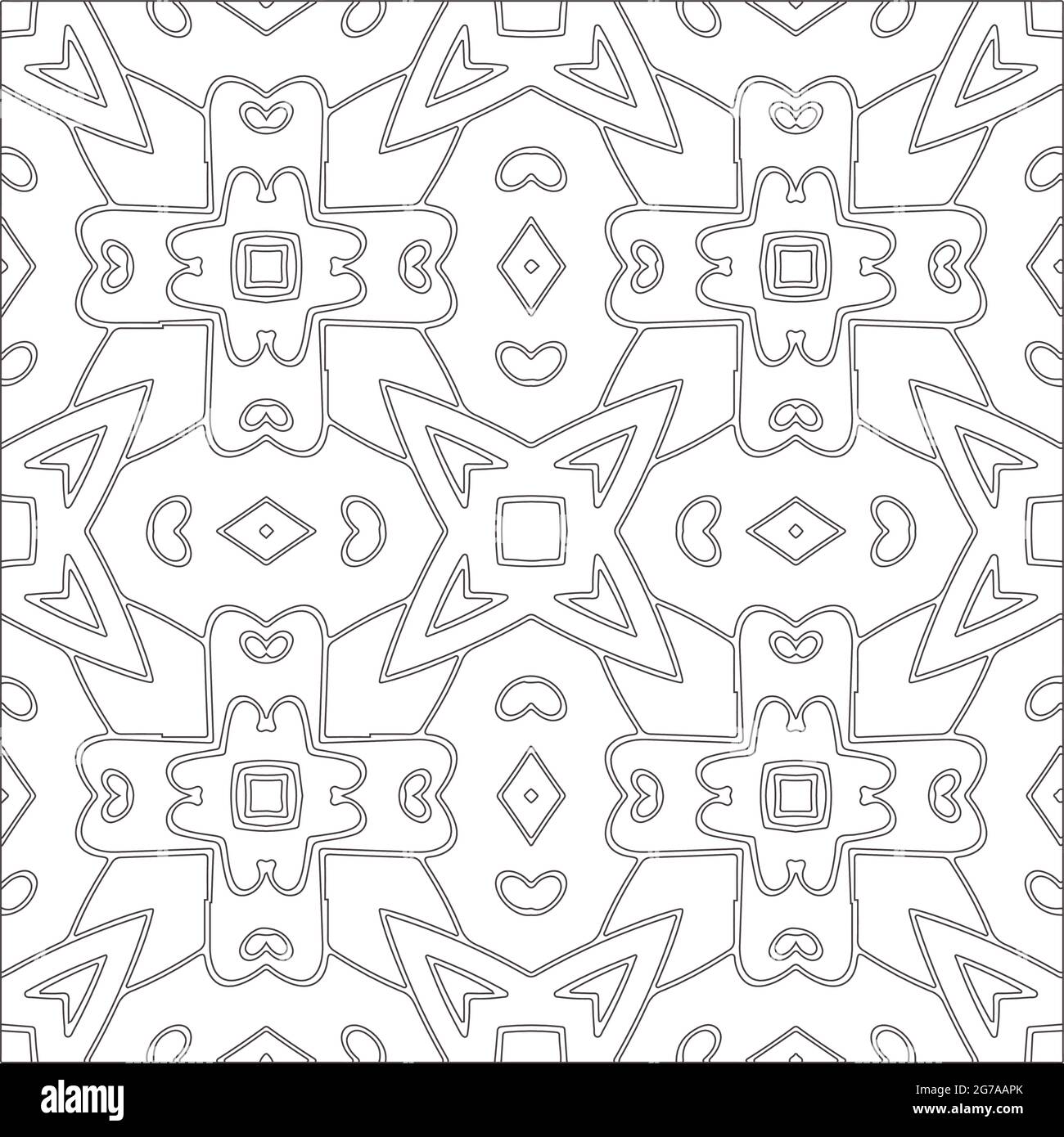 Vector geometric pattern. Repeating elements stylish background ...