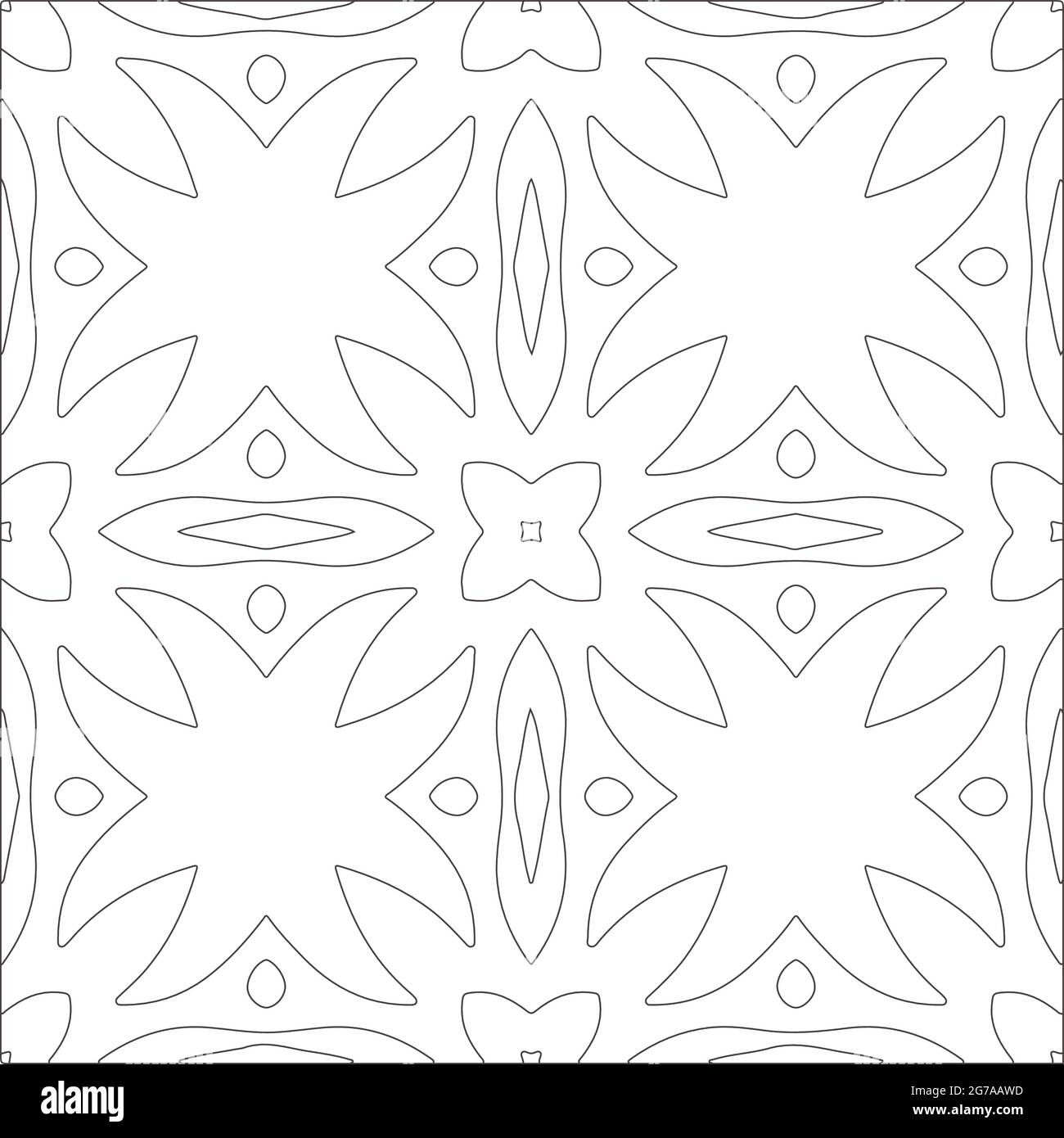 Vector geometric pattern. Repeating elements stylish background ...