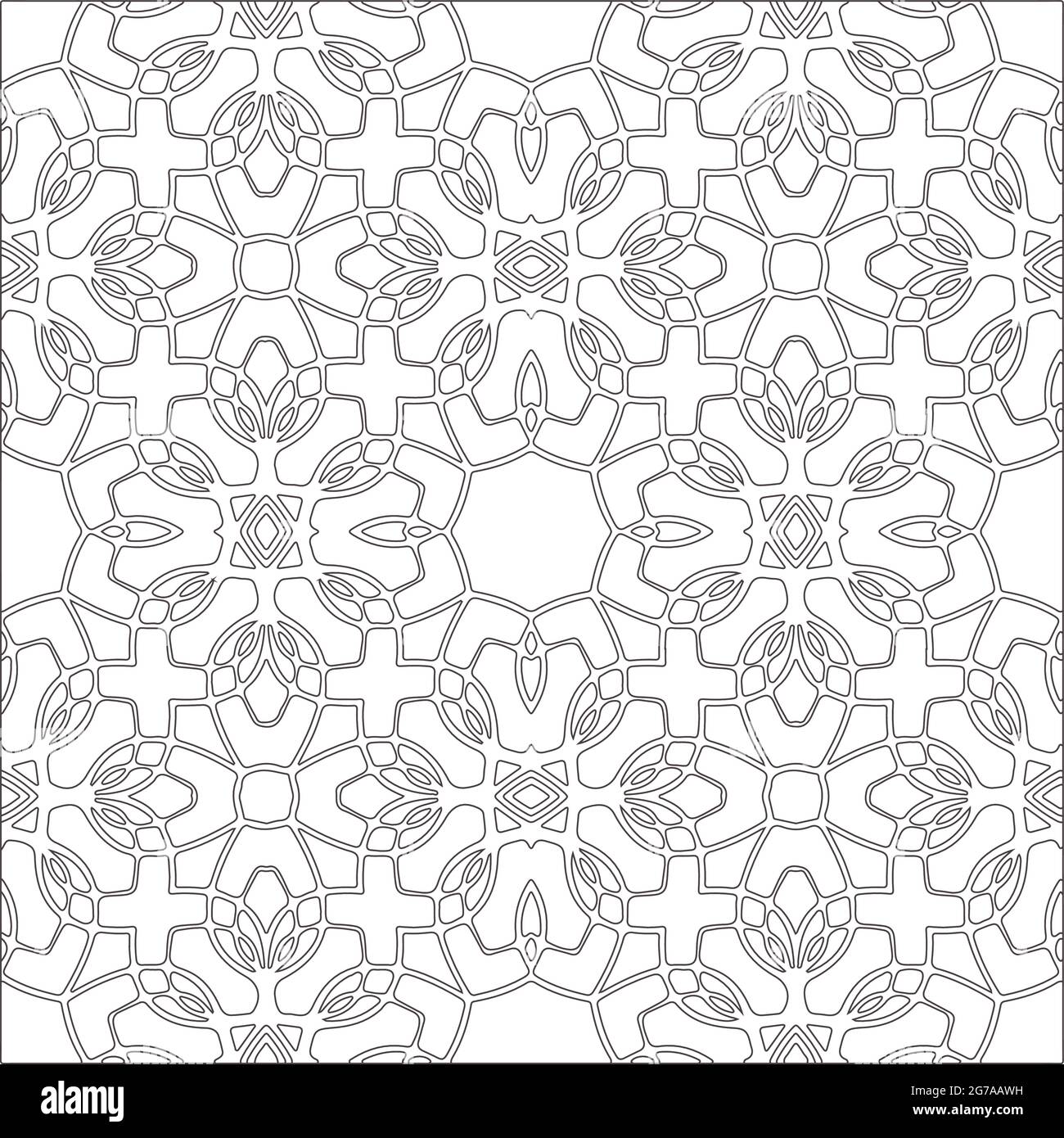 Vector geometric pattern. Repeating elements stylish background ...