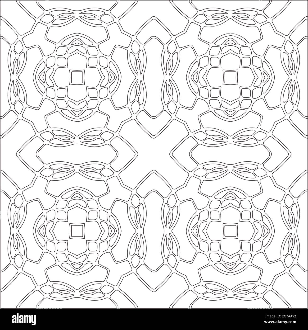 Vector geometric pattern. Repeating elements stylish background ...