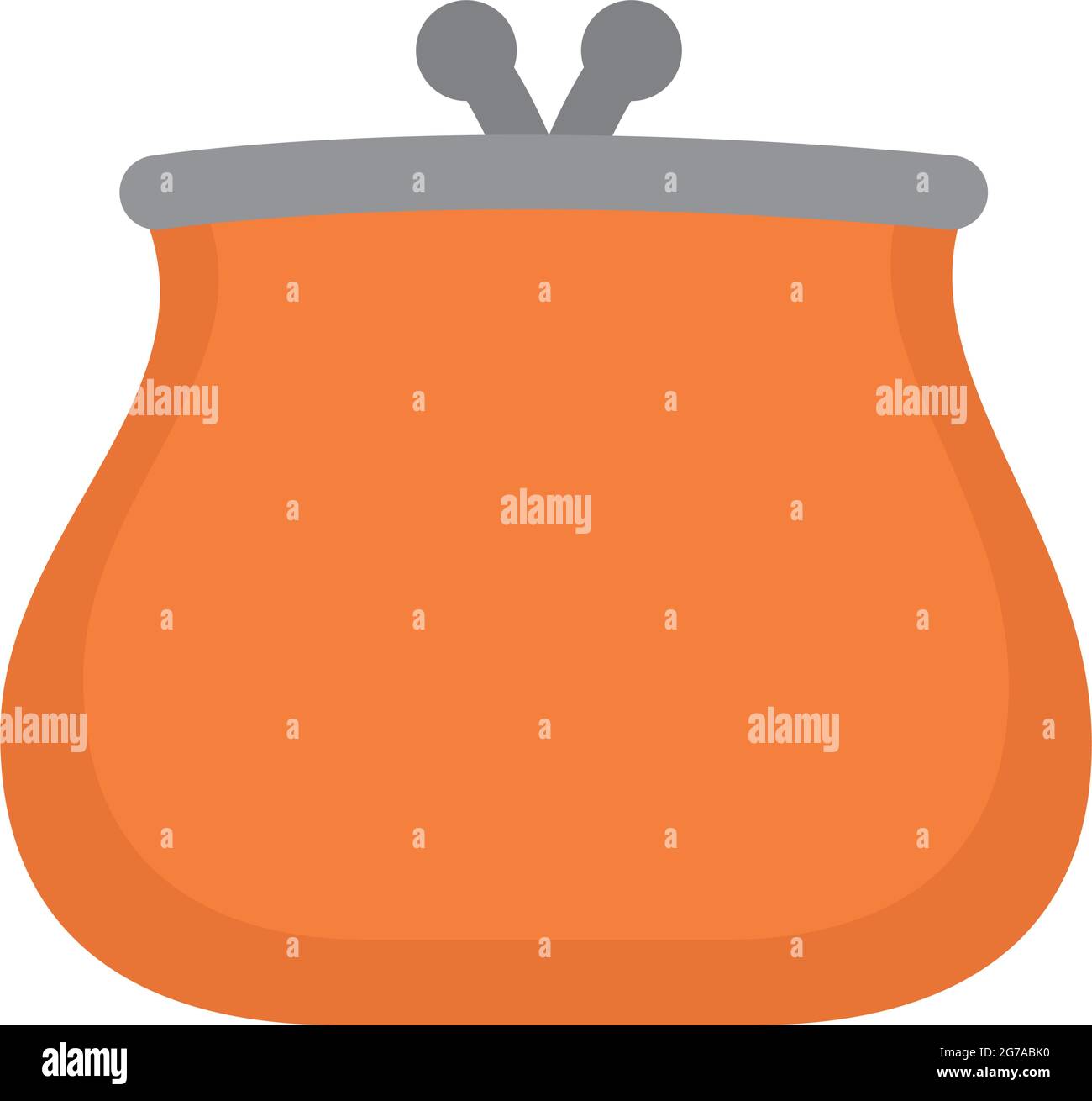 Leather purse with coins Stock Vector Images - Alamy