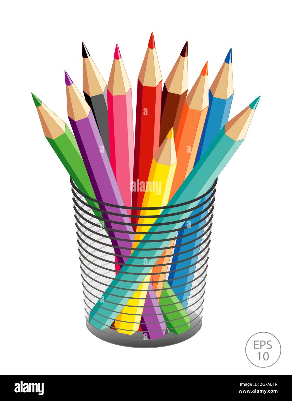 Elementary colors Stock Vector Images - Alamy