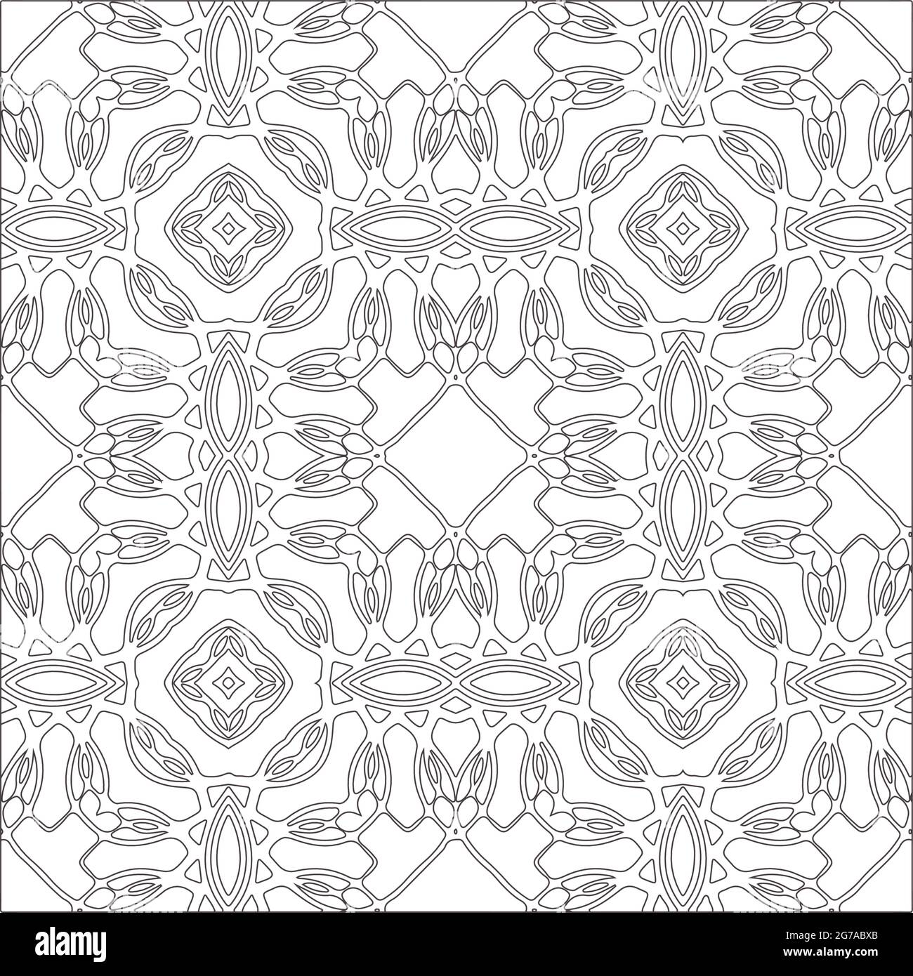 Vector geometric pattern. Repeating elements stylish background ...