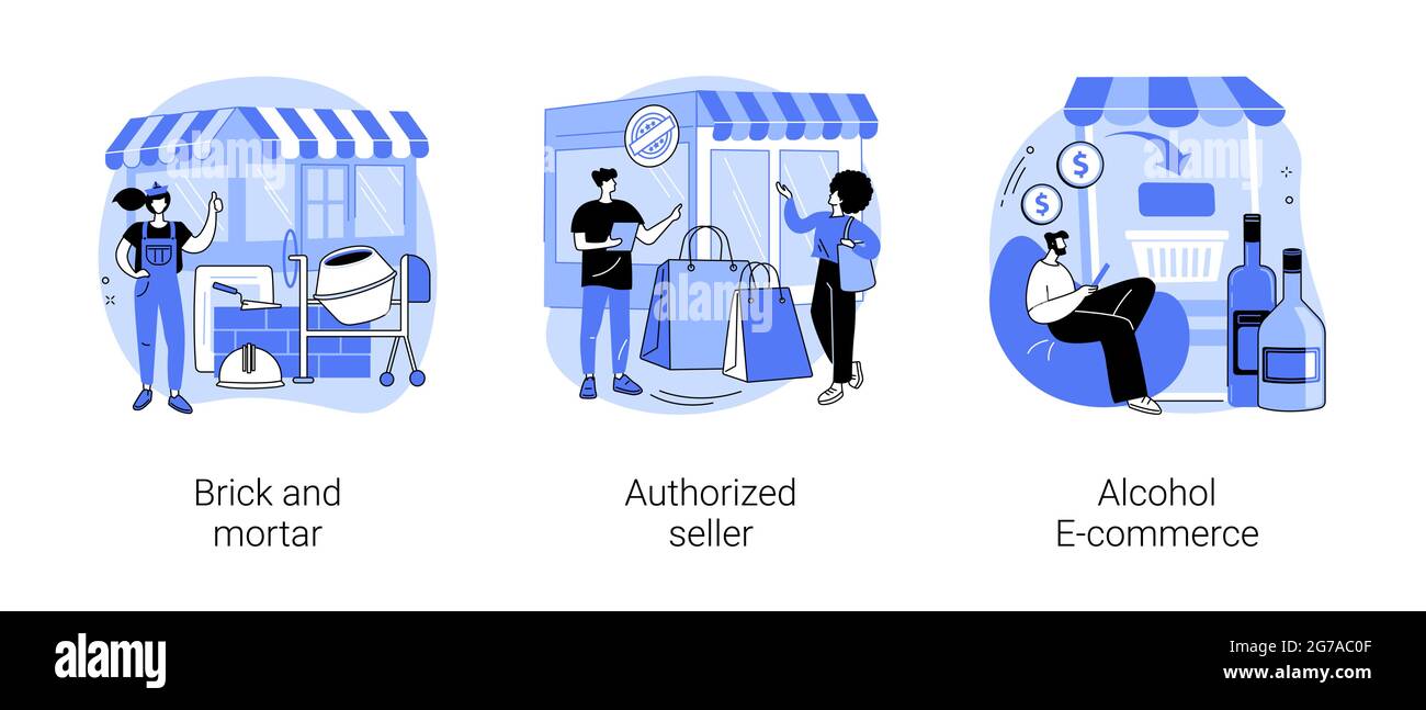 Retail business abstract concept vector illustrations Stock Vector ...