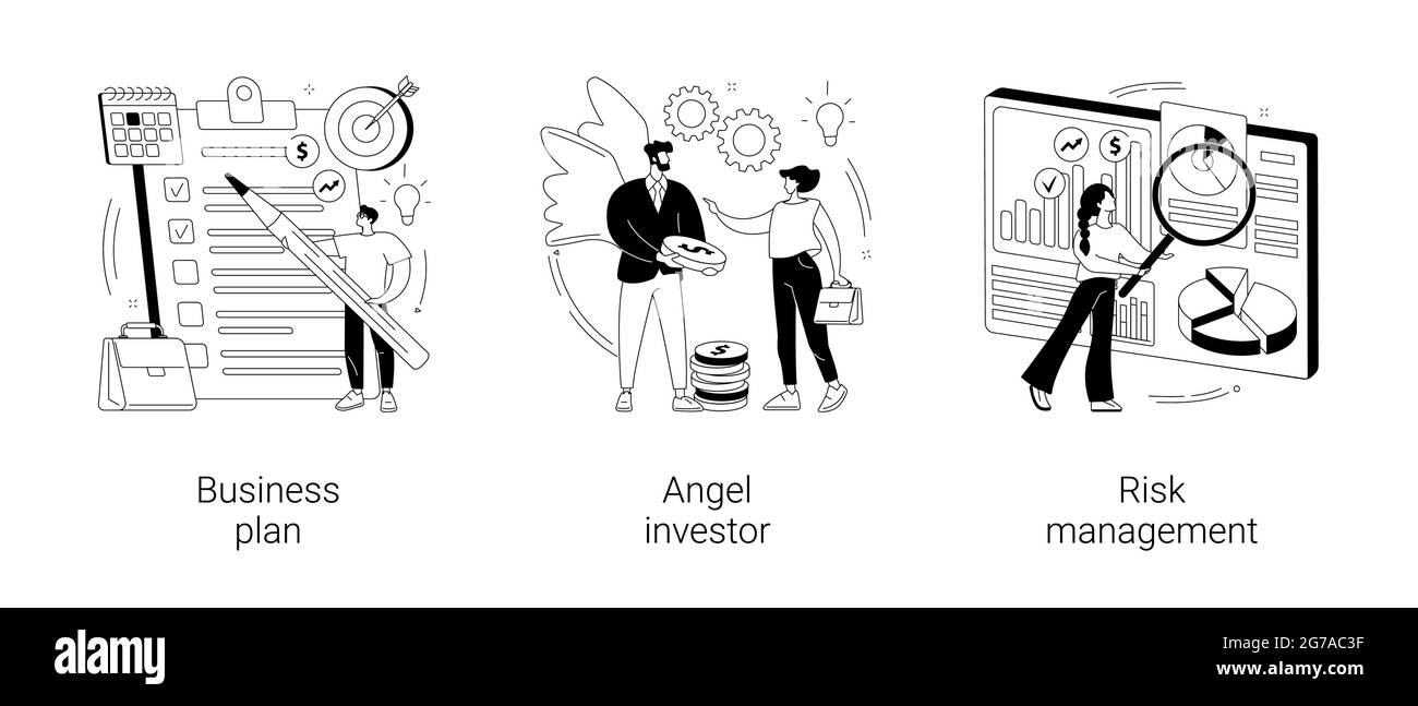 Startup development abstract concept vector illustrations Stock Vector ...