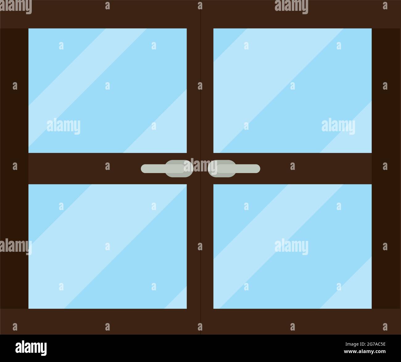 home window icon on white background Stock Vector Image & Art - Alamy