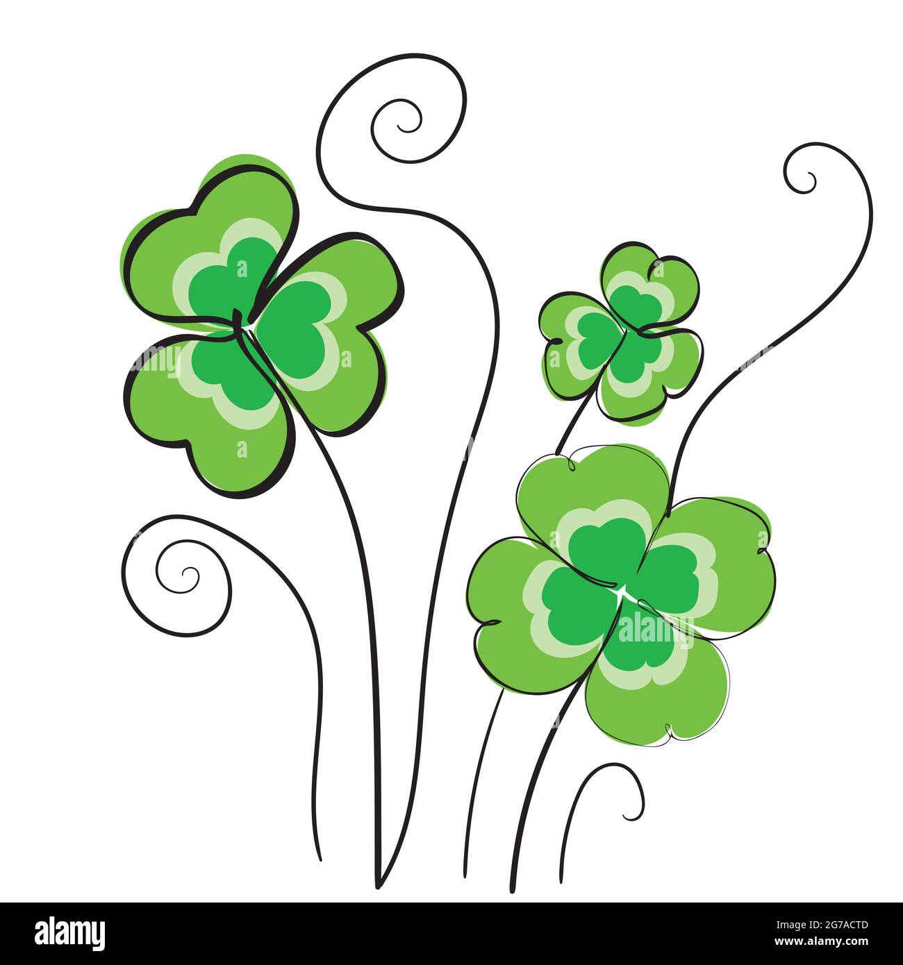 Pretty Shamrock Design