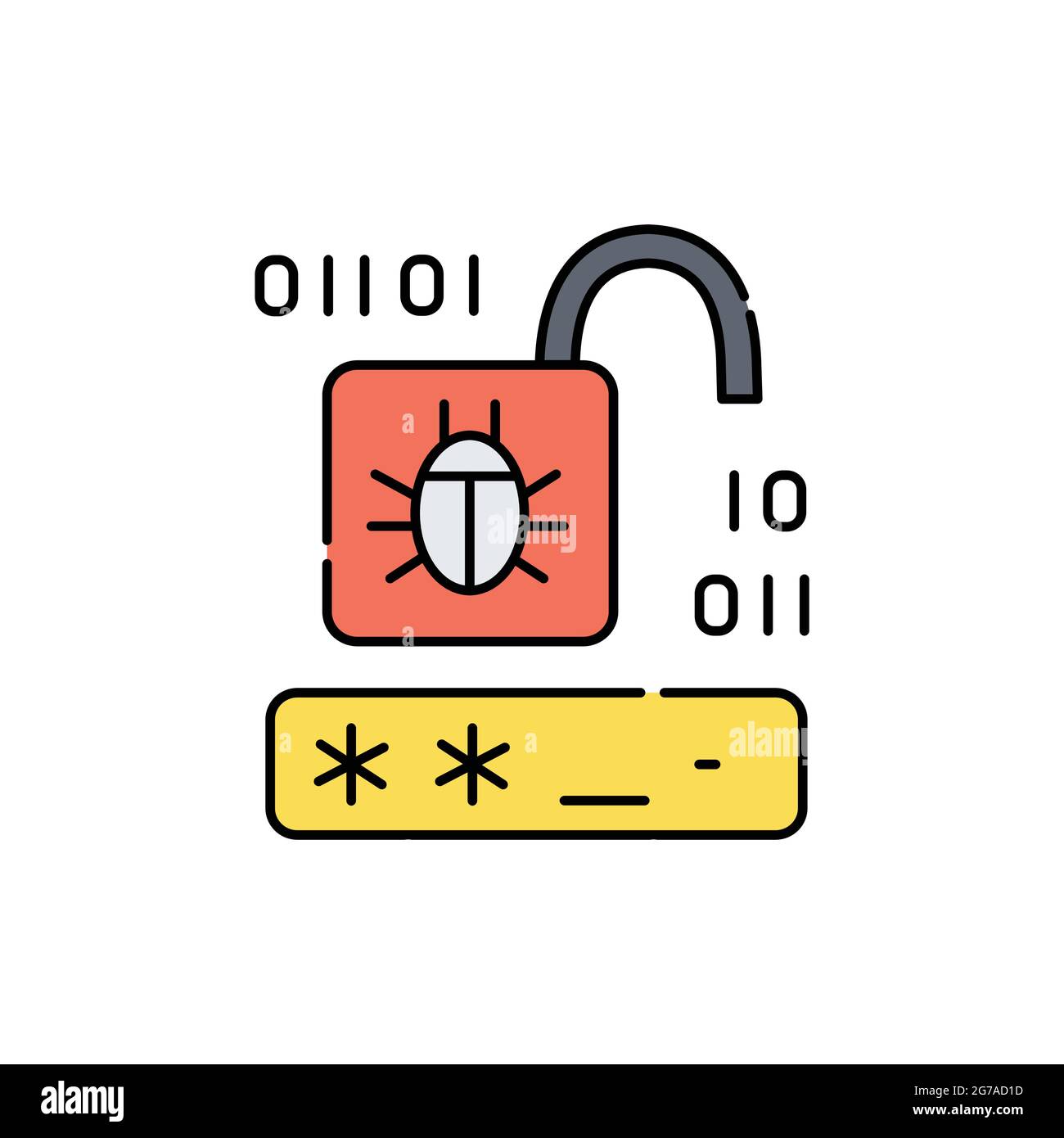 Cracking Color Stock Vector Images Alamy